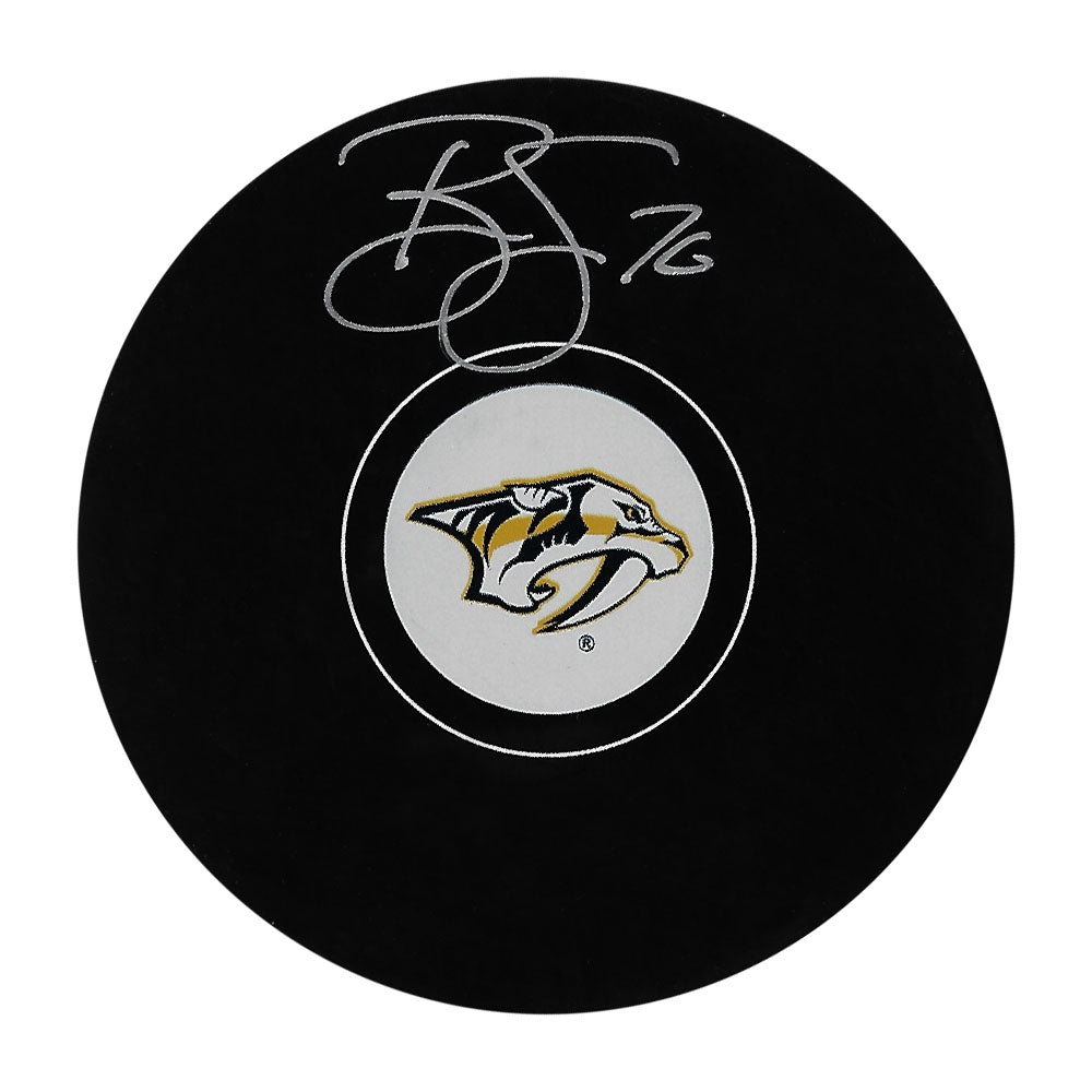 Brady Skjei Autographed Nashville Predators Puck – Frozen Pond