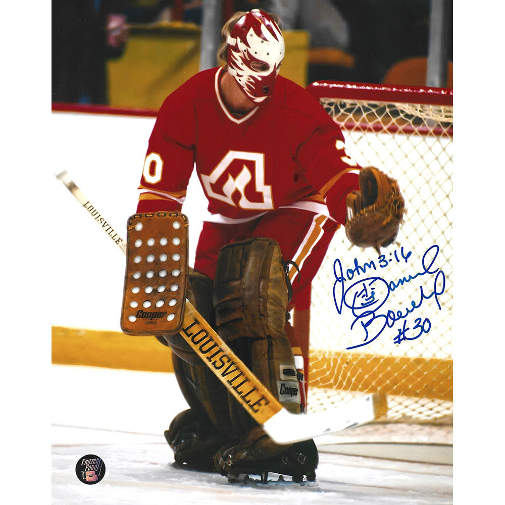 Dan Bouchard Autographed Atlanta Flames 8X10 Photo – Frozen Pond