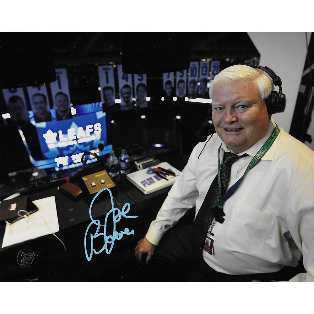 Joe Bowen Autographed Toronto Maple Leafs 8X10 Photo – Frozen Pond