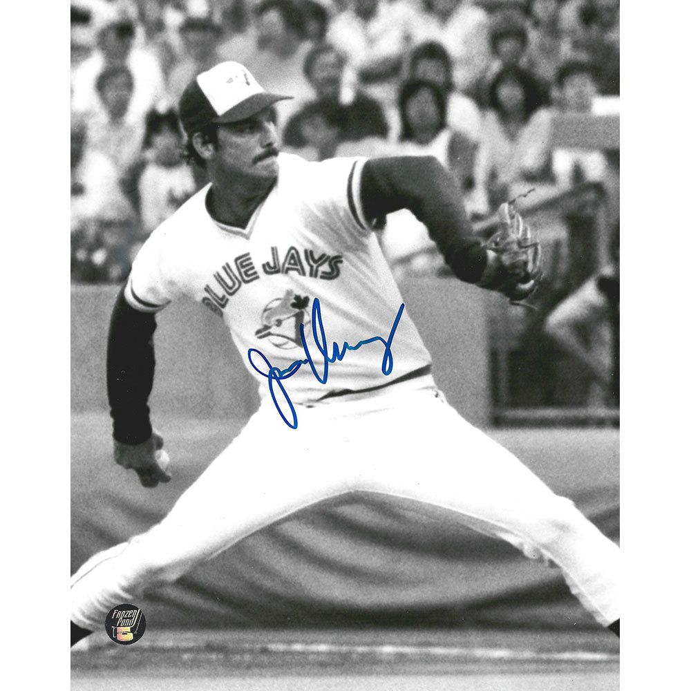 Jim Clancy Autographed Toronto Blue Jays 8X10 Photo – Frozen Pond