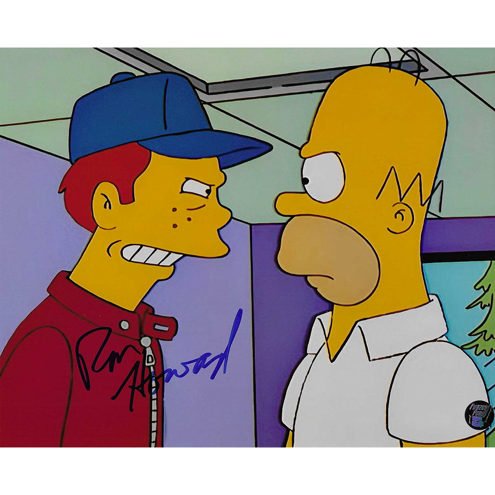 Ron Howard Autographed "The Simpsons" 8X10 Photo – Frozen Pond