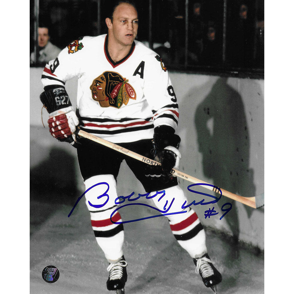Bobby Hull (deceased) Autographed Chicago Blackhawks 8X10 Photo ...