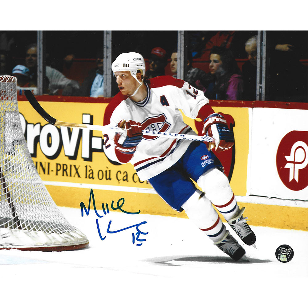 Mike Keane Autographed Montreal Canadiens 8X10 Photo – Frozen Pond