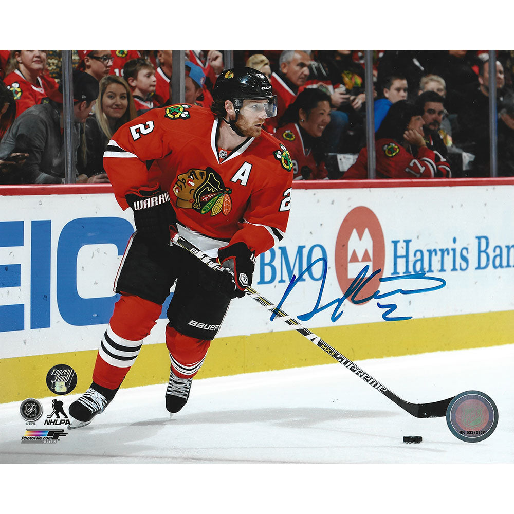 Duncan Keith Autographed Chicago Blackhawks 8X10 Photo – Frozen Pond