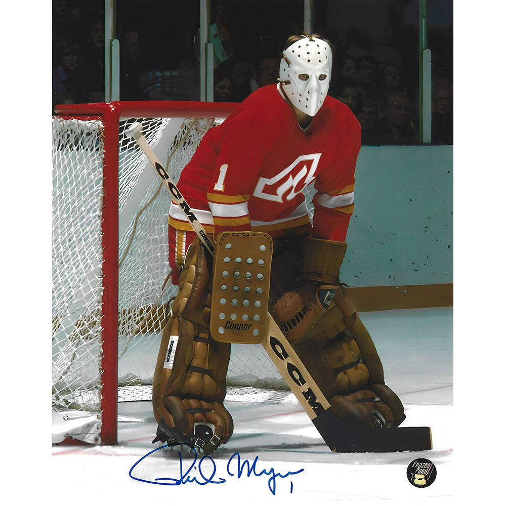 Phil Myre Autographed Atlanta Flames 8X10 Photo – Frozen Pond
