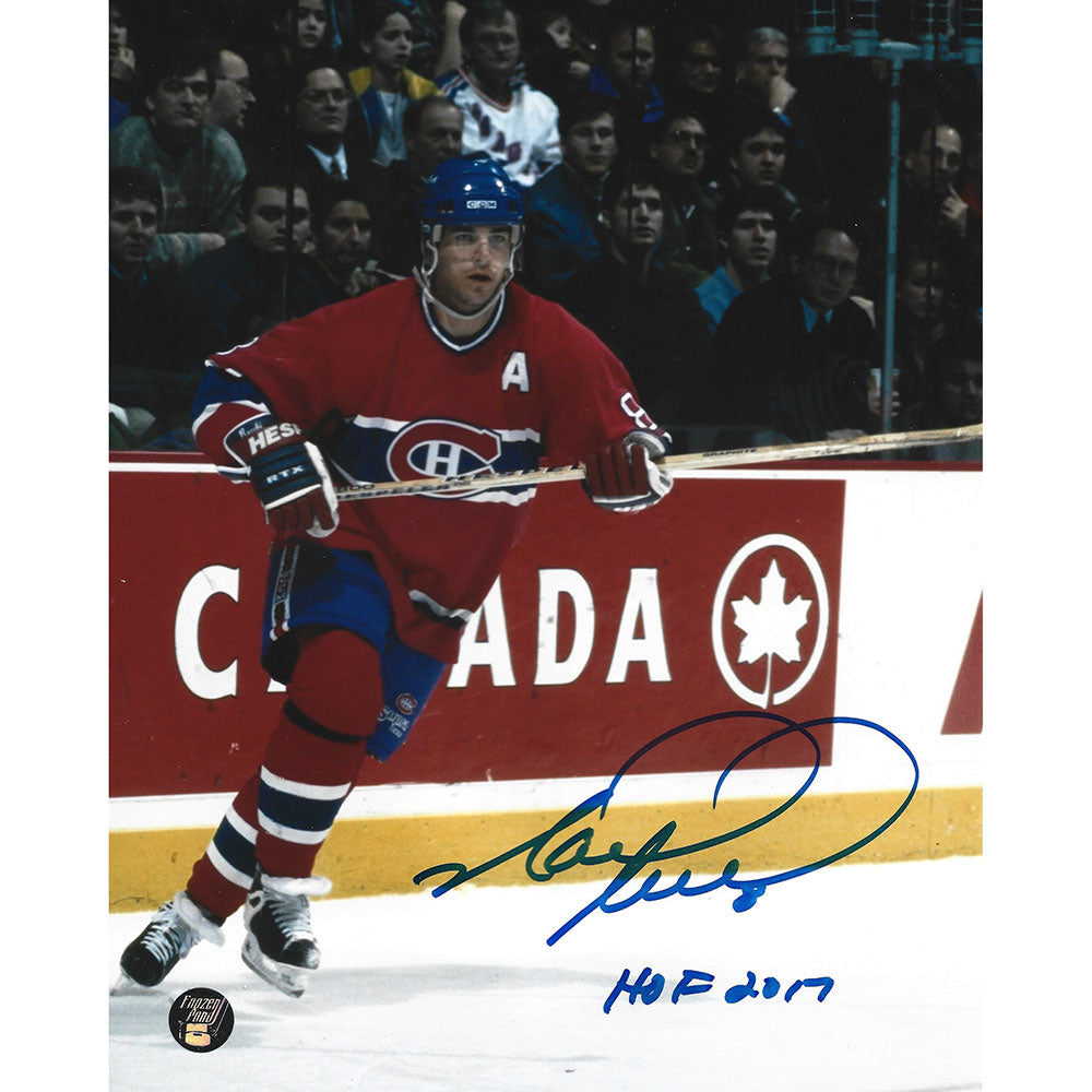 Mark Recchi Autographed Montreal Canadiens 8X10 Photo – Frozen Pond