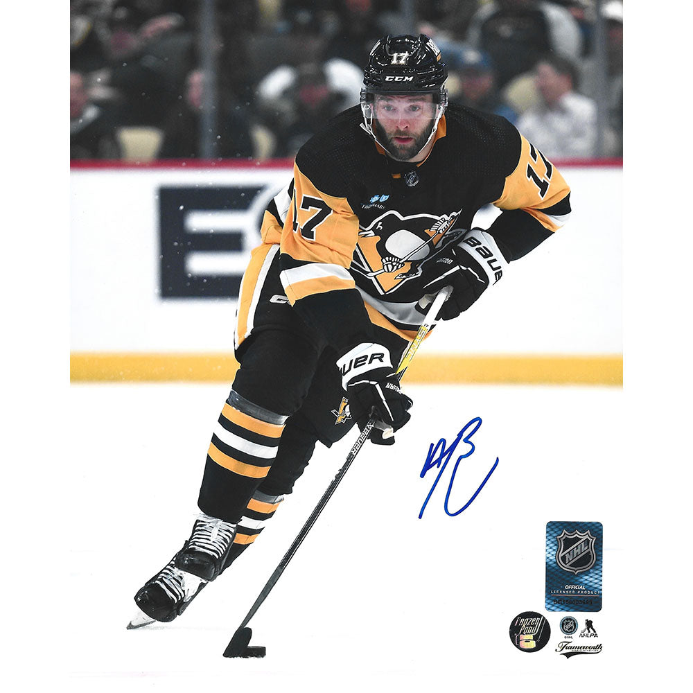 Bryan Rust Autographed Pittsburgh Penguins 8X10 Photo – Frozen Pond