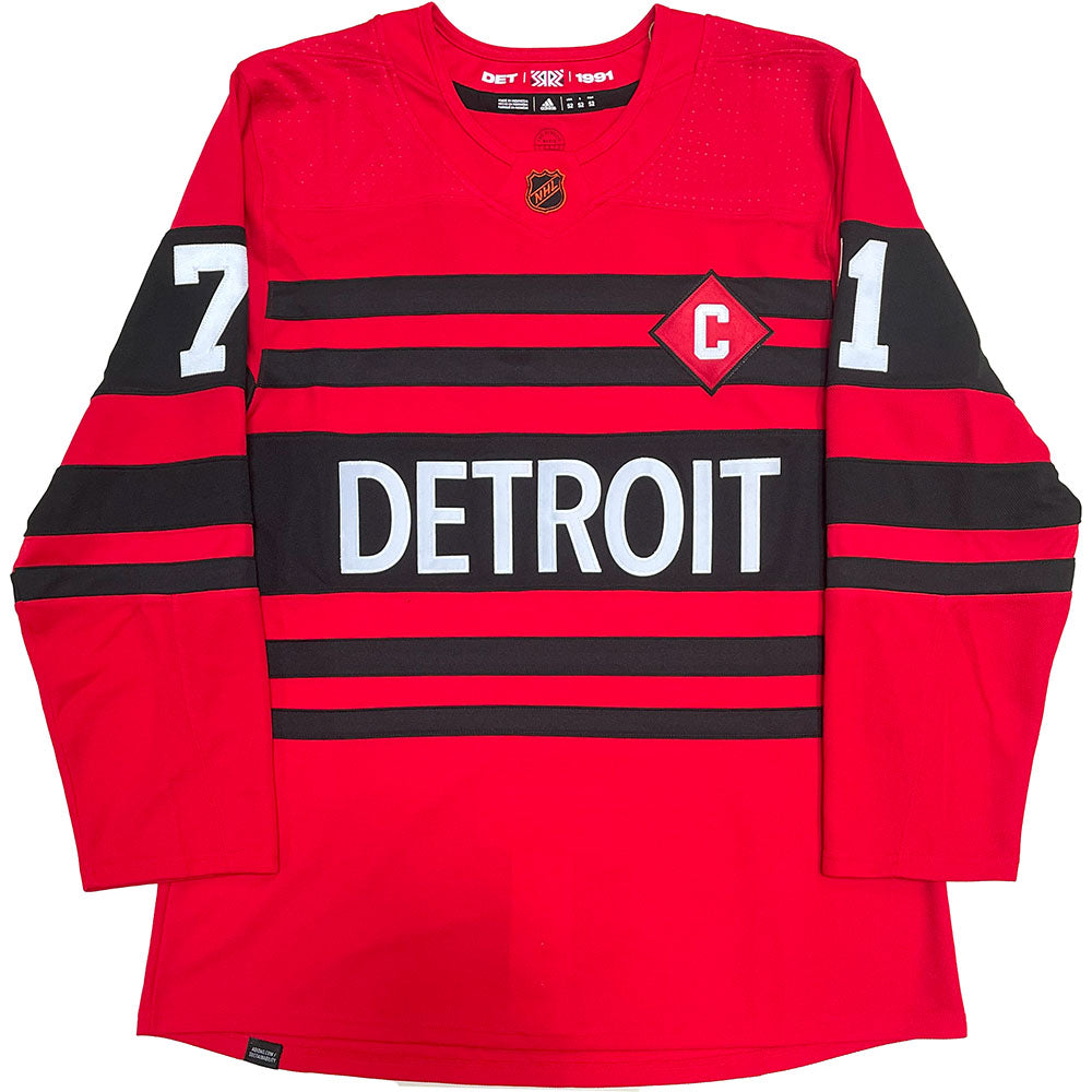 Dylan Larkin Autographed Detroit Red Wings Reverse Retro Pro Jersey ...