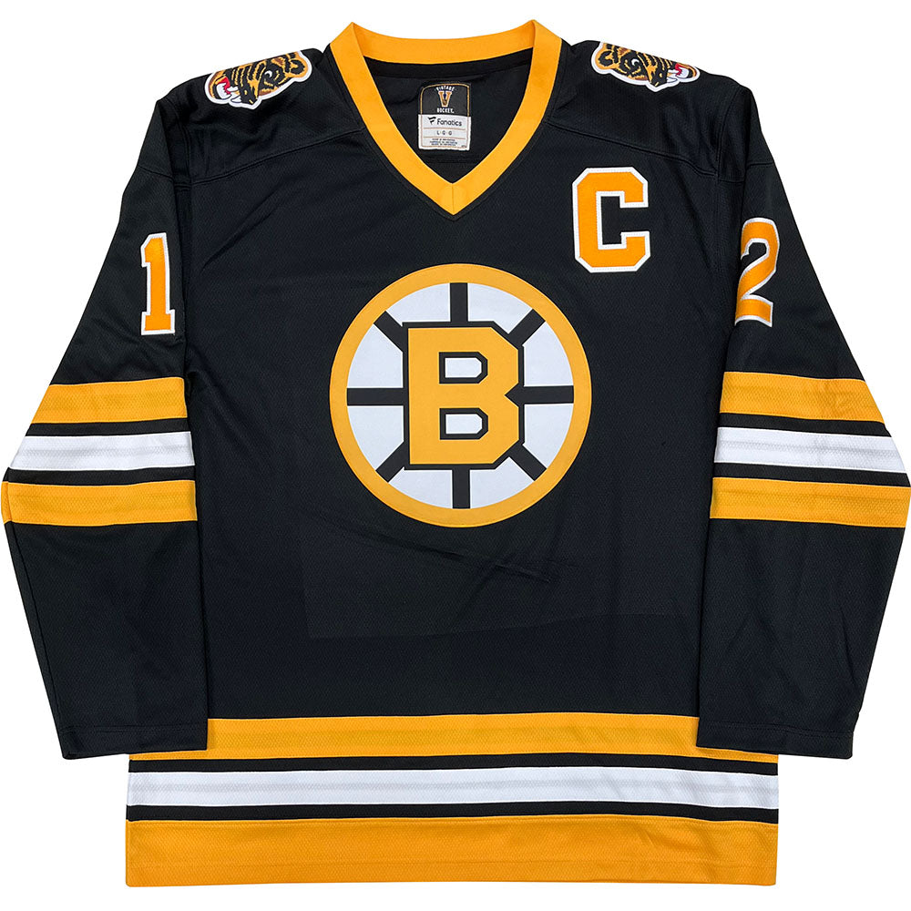 Wayne Cashman Autographed Boston Bruins Replica Jersey – Frozen Pond