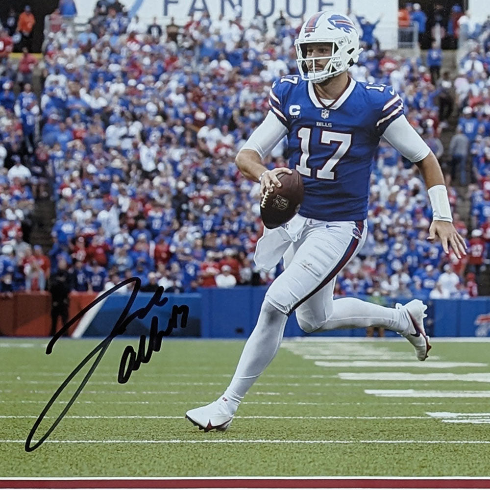 Josh Allen Framed Autographed Buffalo Bills 11X14 Photo – Frozen Pond