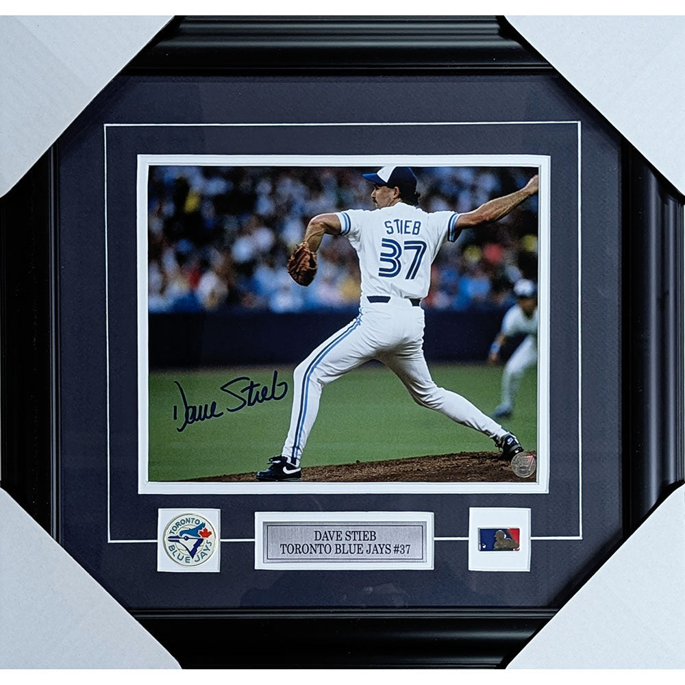 Dave Stieb Framed Autographed Toronto Blue Jays 8X10 Photo – Frozen Pond