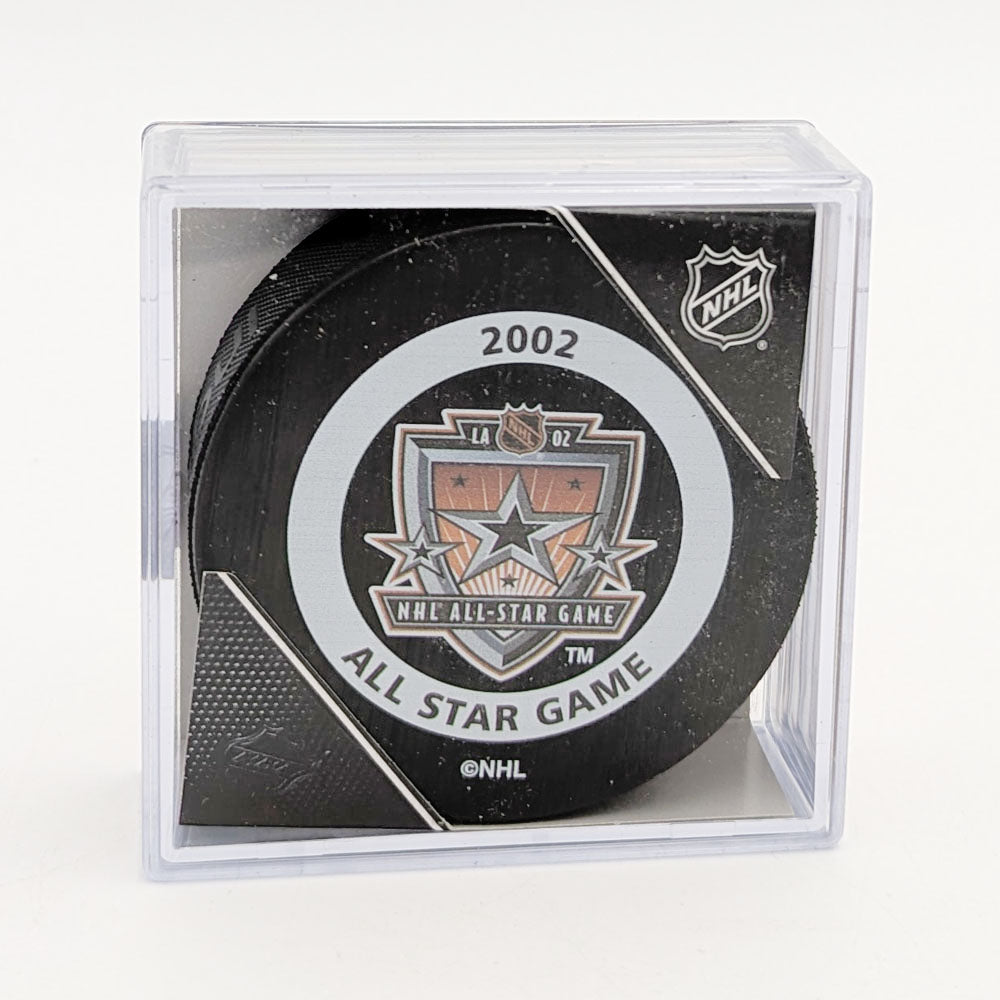 2002 All-Star Official Game Puck - Los Angeles – Frozen Pond