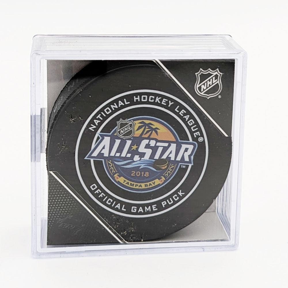 2018 All-Star Official Game Puck - Tampa Bay – Frozen Pond