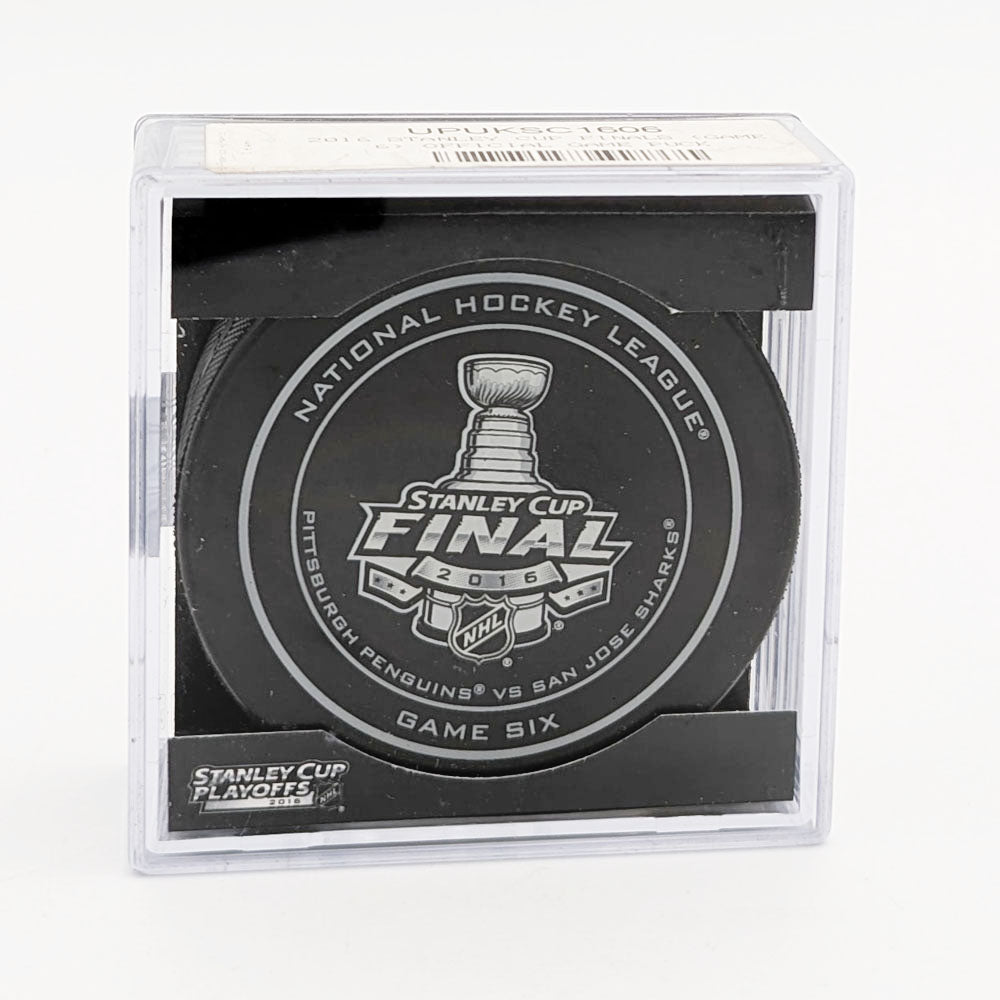 2016 Stanley Cup Finals Game 6 Official Game Puck – Frozen Pond