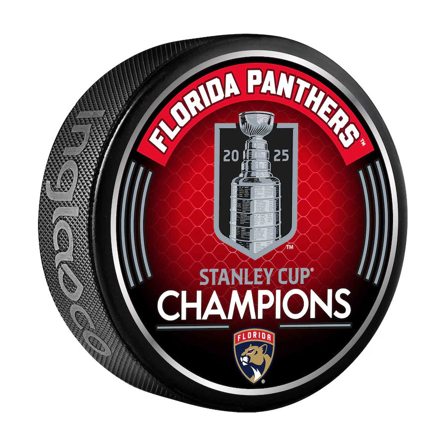 2025 Florida Panthers Stanley Cup Champions Puck – Frozen Pond