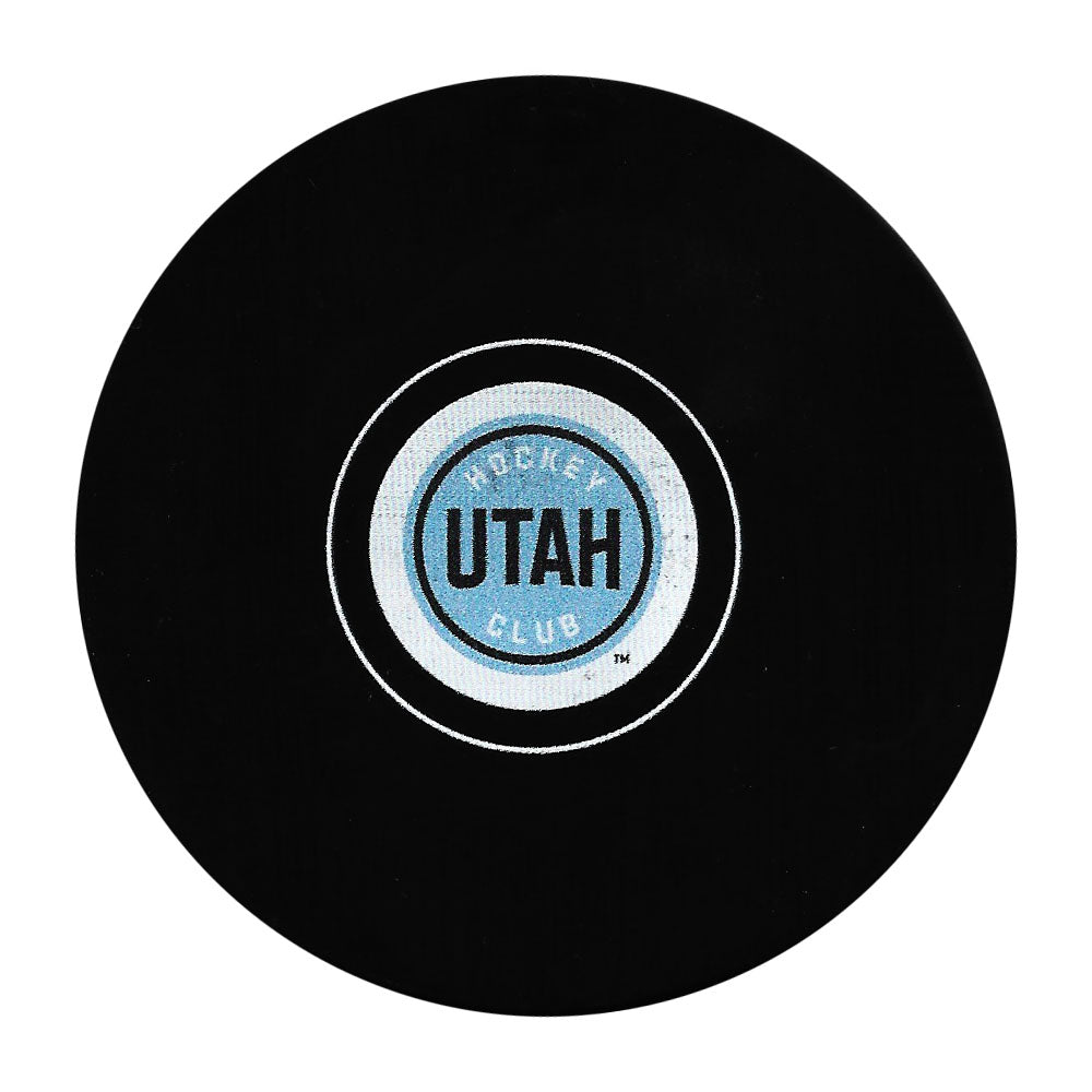 Utah Hockey Club Autograph Model Puck – Frozen Pond