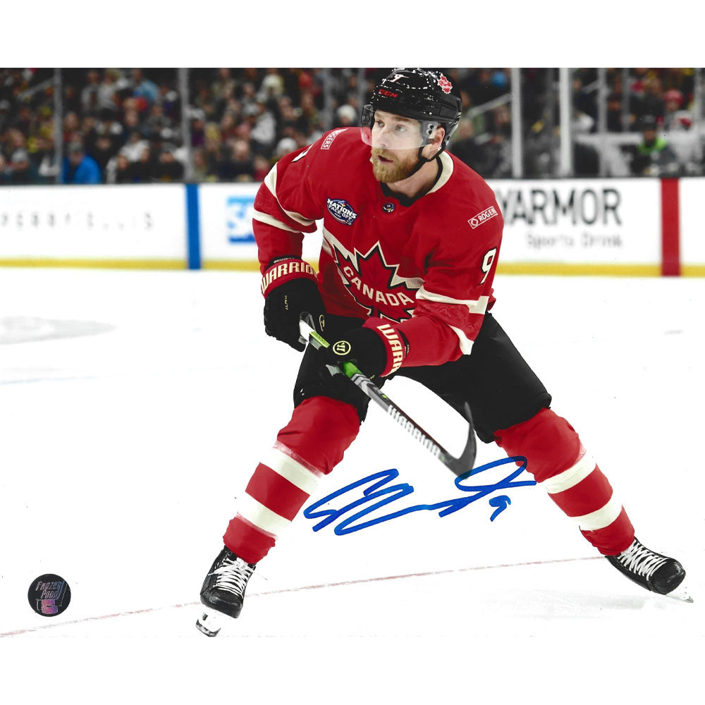Sam Bennett Autographed Team Canada 4 Nations Face-Off 8X10 Photo ...