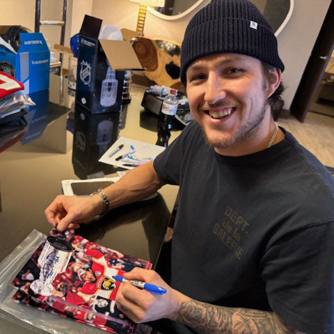 Brandon Montour Autographed Seattle Kraken 8X10 Photo – Frozen Pond