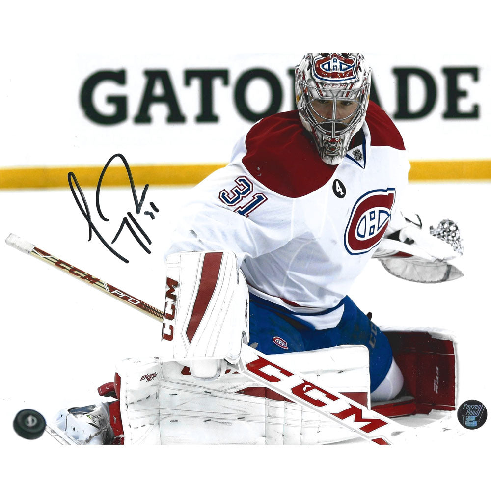 Carey Price Autographed Montreal Canadiens 8X10 Photo – Frozen Pond