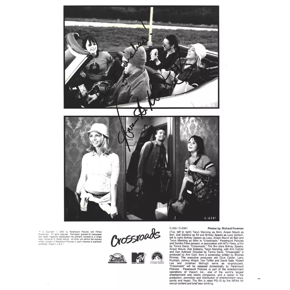 Anson Mount Autographed "Crossroads" 8X10 Photo – Frozen Pond