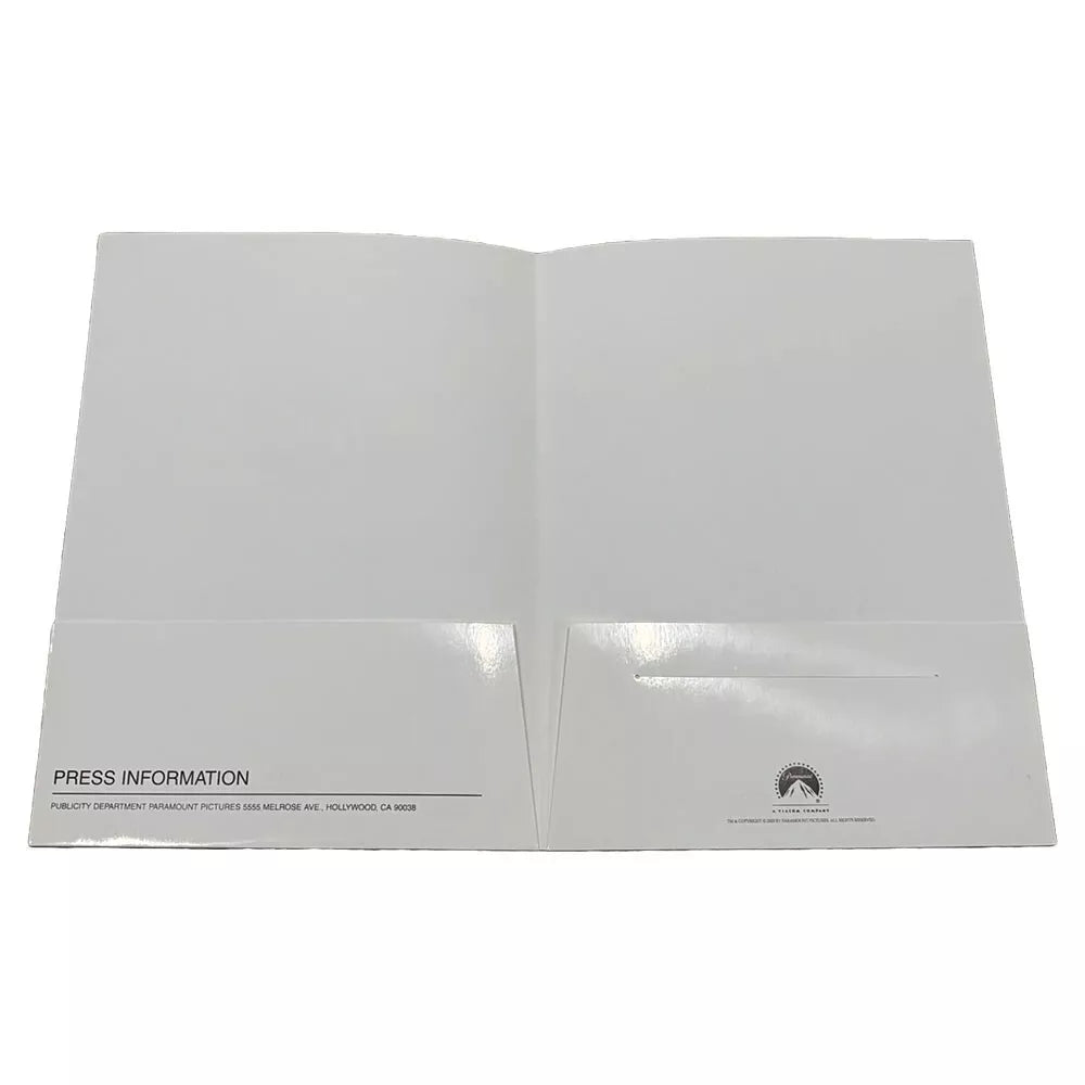 Martin Campbell Autographed "Beyond Borders" Media Kit Cover – Frozen Pond