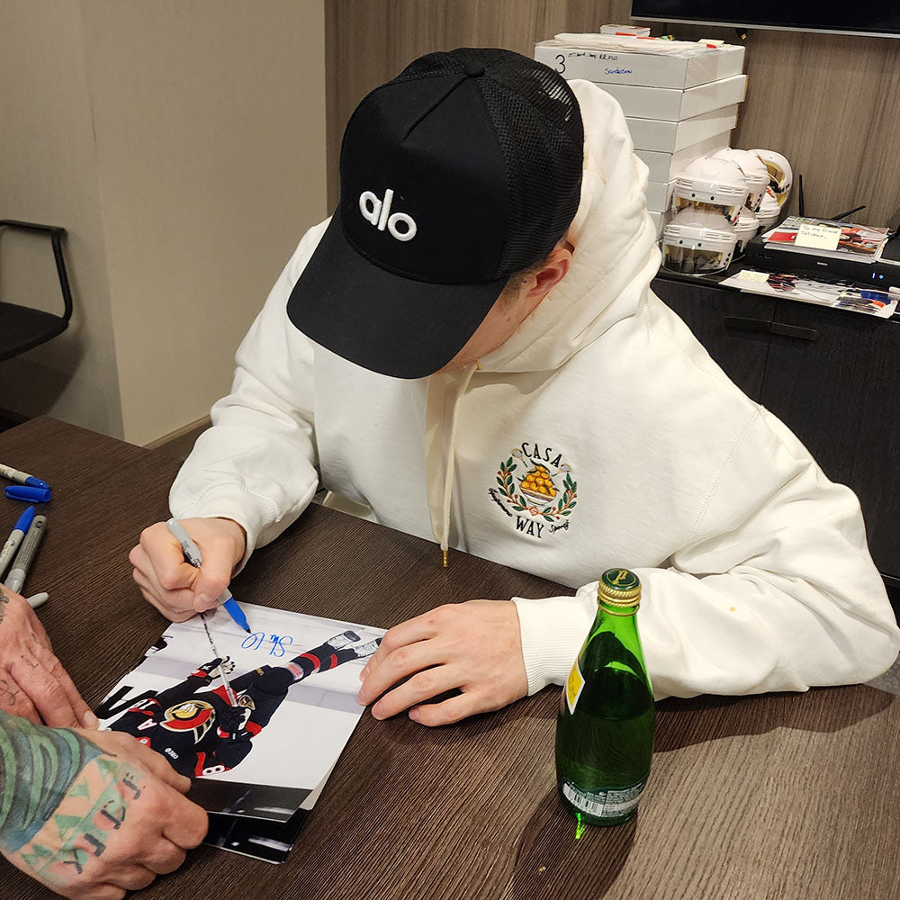 Tim Stützle Autographed Ottawa Senators 8X10 Photo (CIBC Patch ...