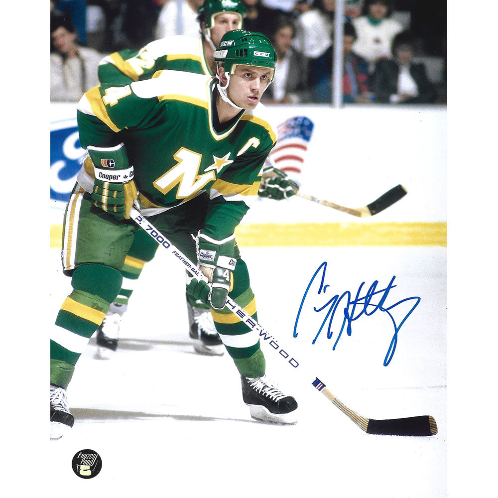 Craig Hartsburg Autographed Minnesota North Stars 8X10 Photo – Frozen Pond