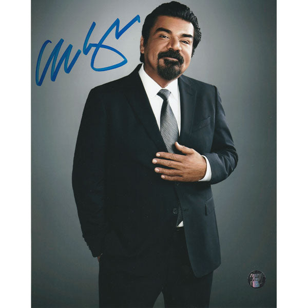 George Lopez Autographed 8X10 Photo – Frozen Pond