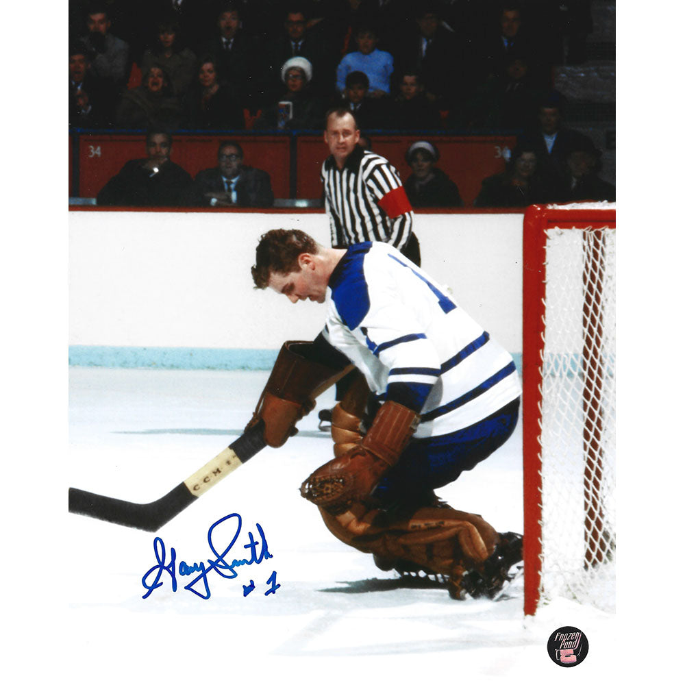 Gary Smith Autographed Toronto Maple Leafs 8X10 Photo – Frozen Pond