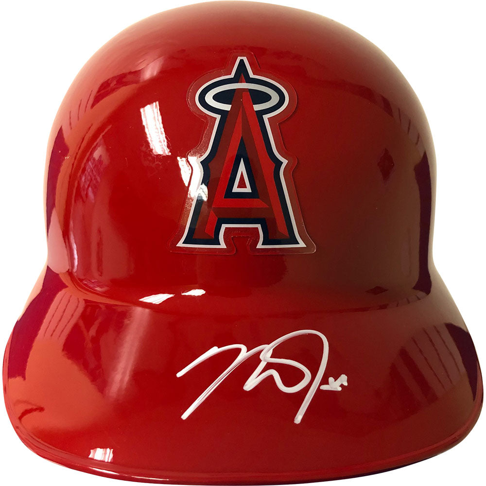 Mike Trout Autographed Los Angeles Angels Batting Helmet – Frozen Pond