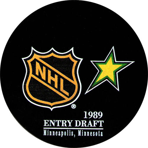1989 NHL Draft Puck – Frozen Pond