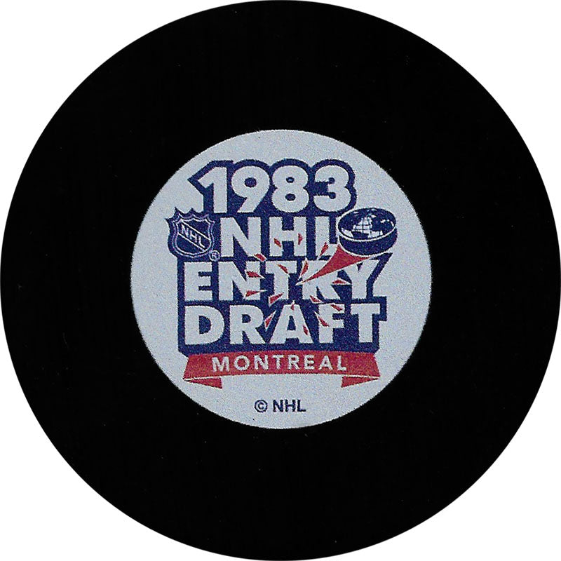 1983 NHL Draft Puck – Frozen Pond