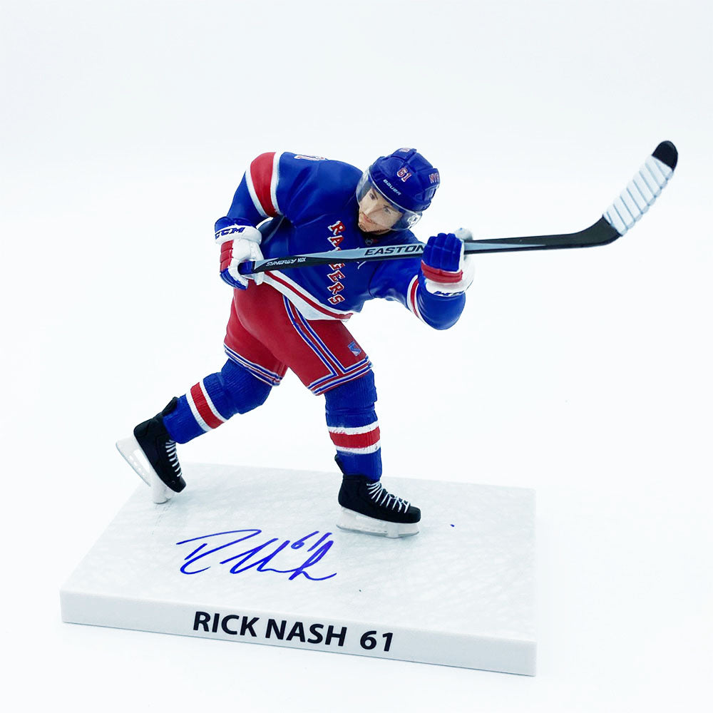 Rick Nash Autographed New York Rangers PSA Figure – Frozen Pond