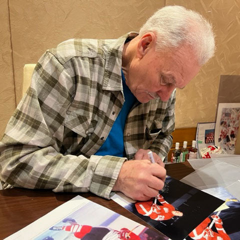 Mickey Redmond Autographed Montreal Canadiens 8X10 Photo – Frozen Pond